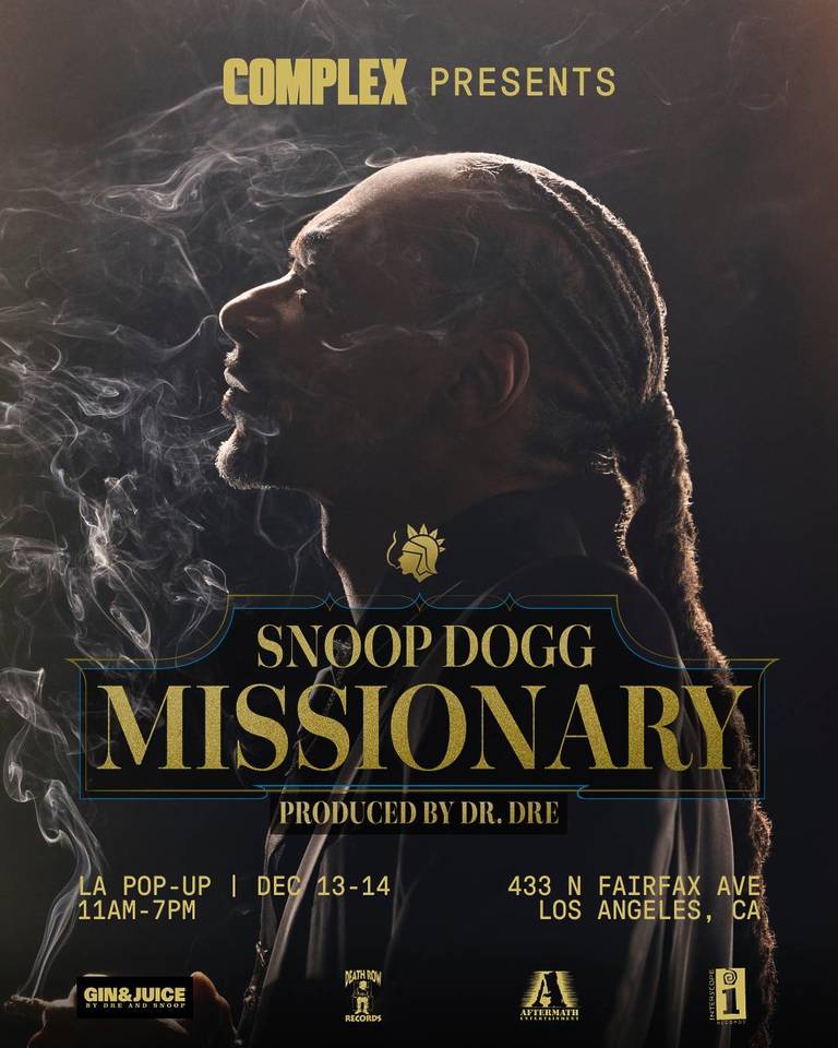 Snoop Dogg and Dr. Dre Complex L.A. Pop-Up Experience coming to Los Angeles : TVMusic Network