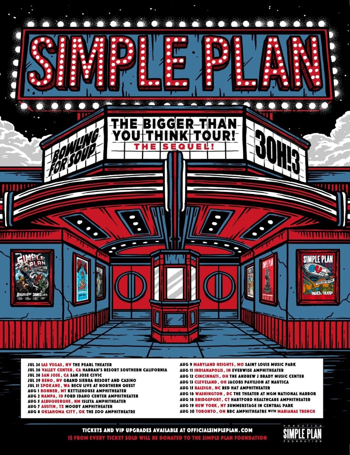 Simple Plan Announce ‘Bigger Than You Think! Tour – The Sequel ...